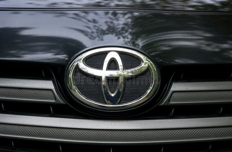 Car sign toyota editorial image. Image of logo, auto - 110305725