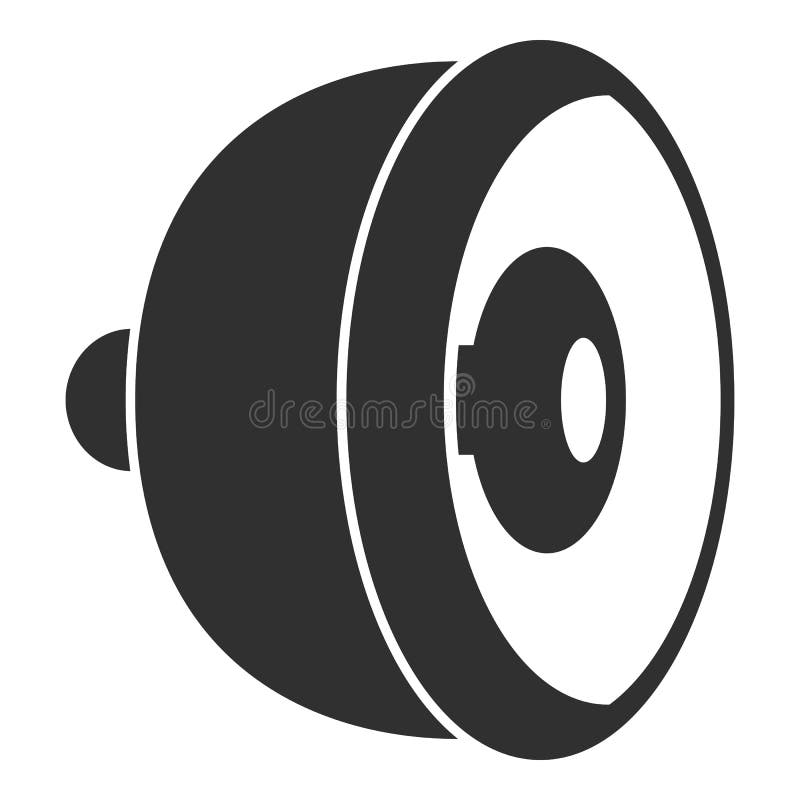 Car Signal Icon, Simple Style Stock Vector - Illustration of klaxon ...