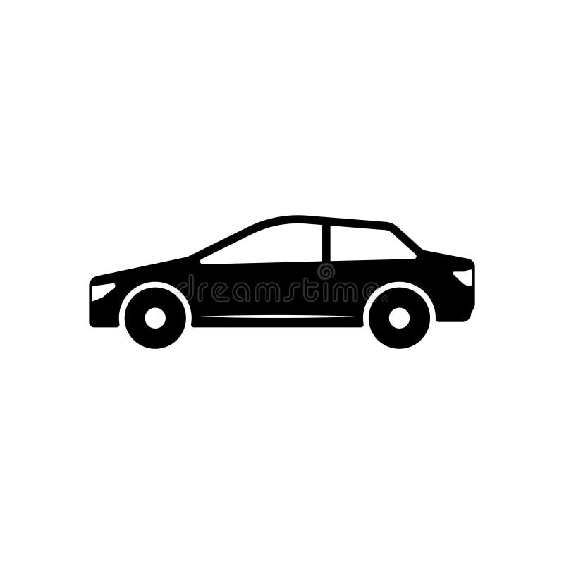 Car Silhouette Vector Icon. Car Sign Symbol Design Stock Vector ... Car Silhouette Vector Icon. Car Sign Symbol Design Stock Vector ...