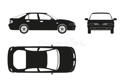 Car Side Profile Stock Illustrations – 4,361 Car Side Profile Stock ...