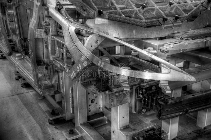 Car skeleton stock image. Image of chrome, manufacturing - 16221061
