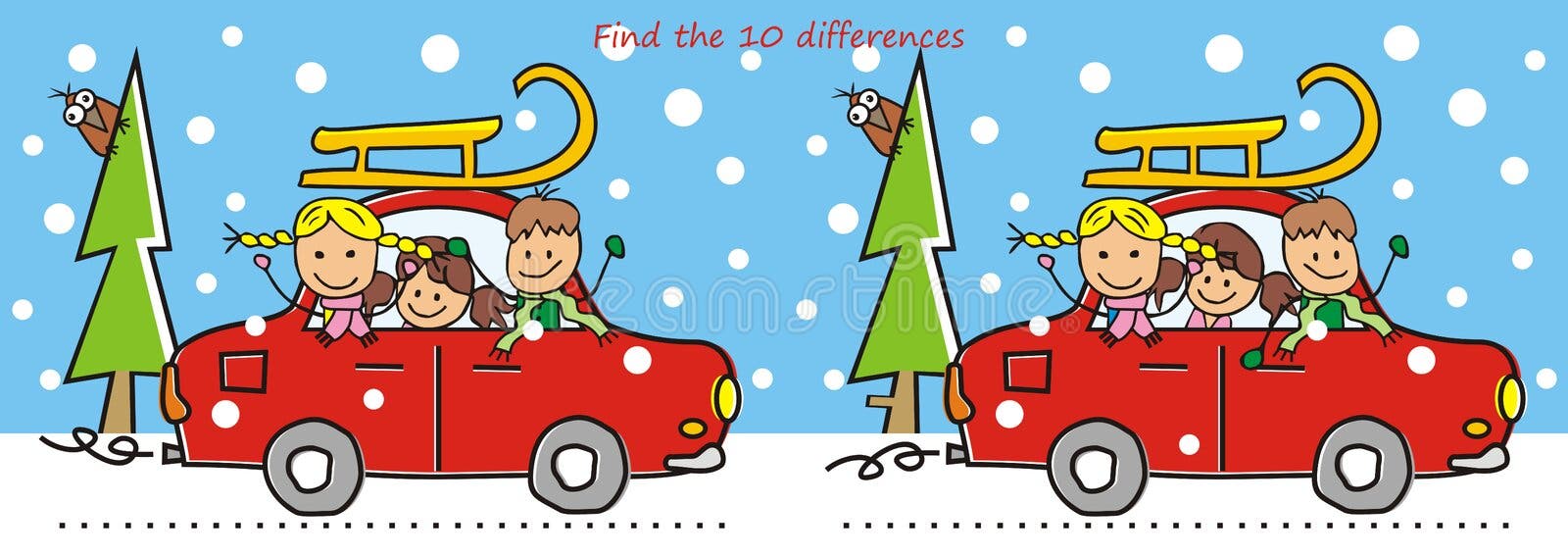 Game, Find Ten Differences, Insect on Meadow, Eps. Stock Vector ... Game, Find Ten Differences, Insect on Meadow, Eps. Stock Vector ...