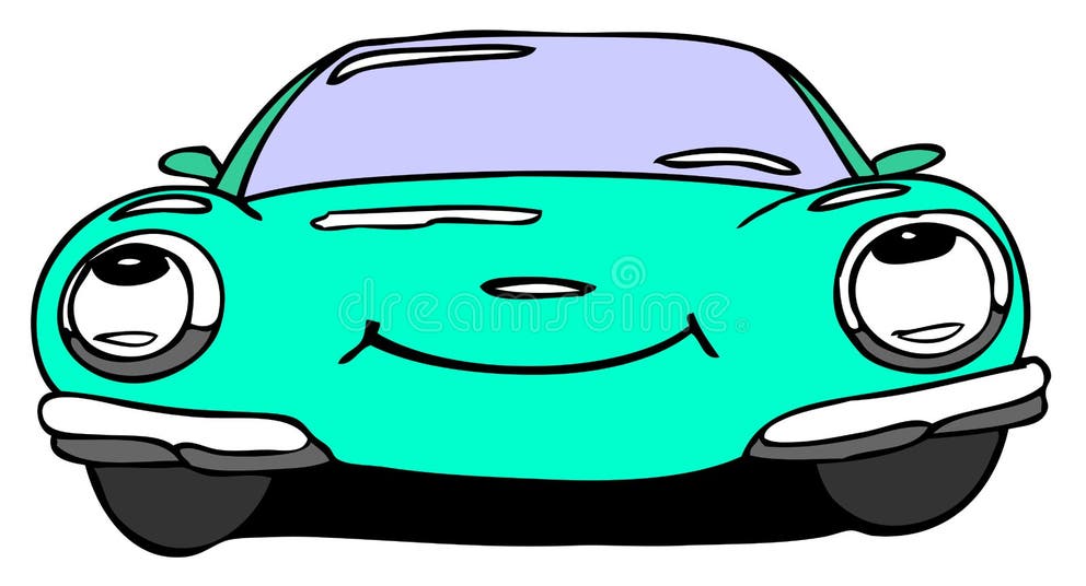 Car smile stock vector. Illustration of transportation - 4388790