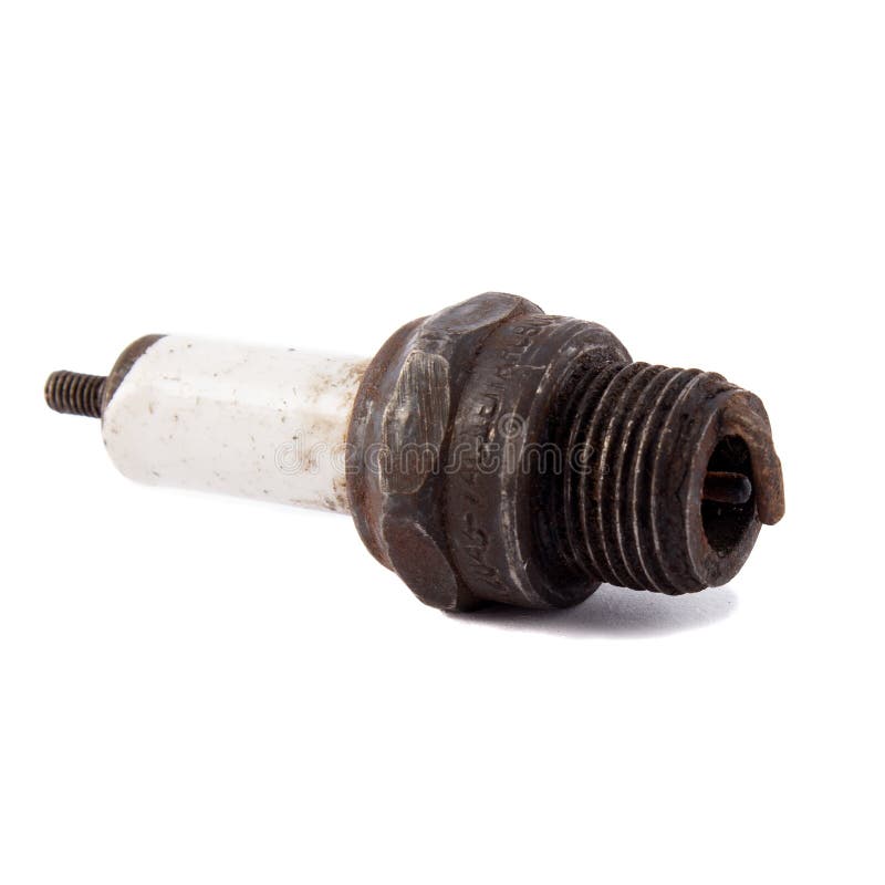Corroded Spark Plug stock photo. Image of steel, engine - 26157082
