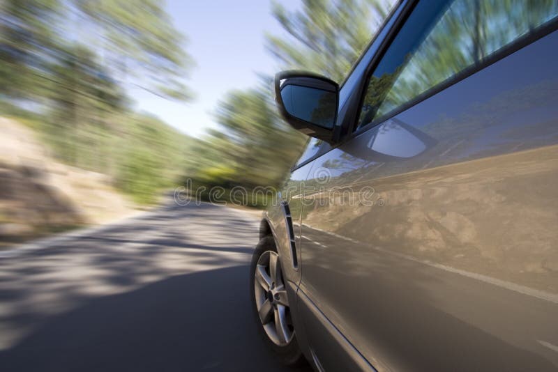 Car speed stock image. Image of color, outside, prestige - 4323737