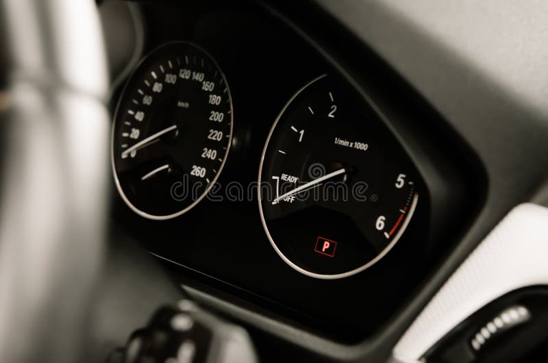 Car speed dashboard stock image. Image of number, black - 208688583