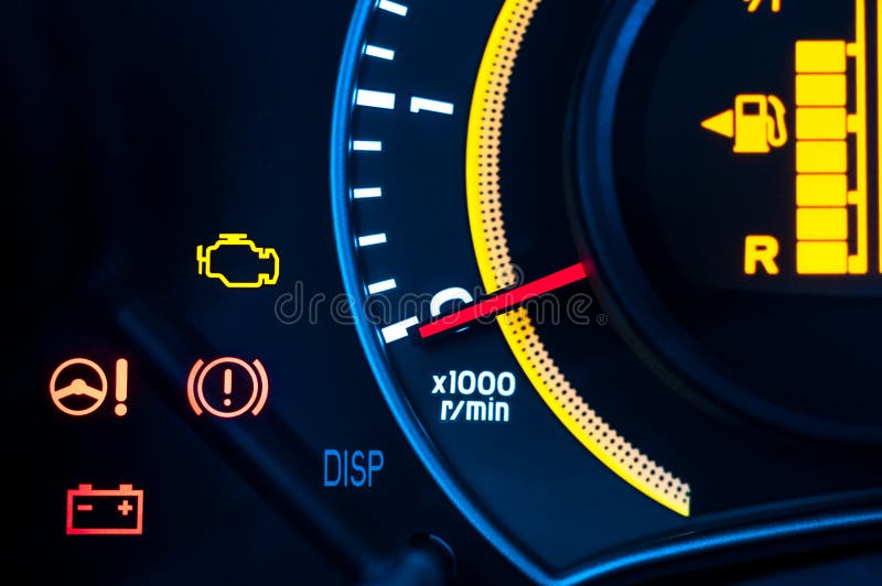 Speed meter of a car stock image. Image of dashboard - 19811065