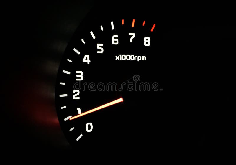 Car Speed Meter Instrument Board. Stock Image - Image of steering ...
