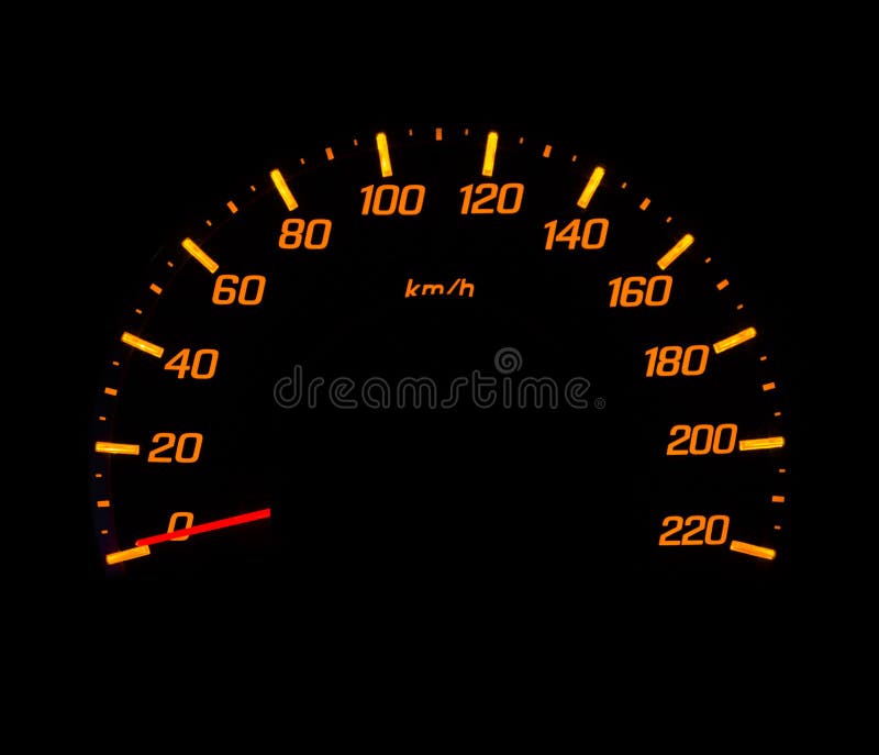 Car speed meter stock image. Image of needle, interior - 56323697