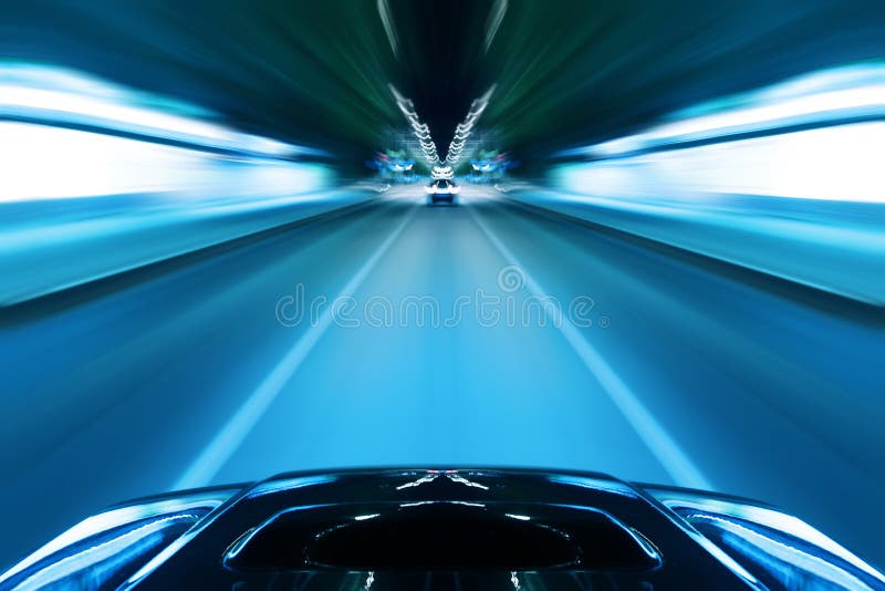 Car speed night drive stock image. Image of blur, long - 57146783