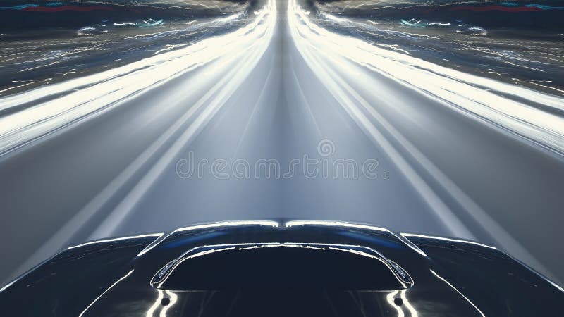 Car speed night drive stock image. Image of forward, city - 57147219