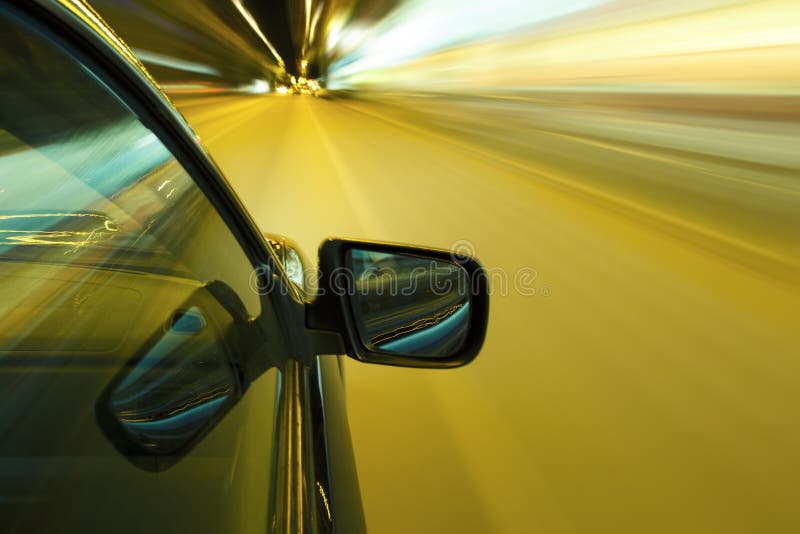 Car speed night drive stock image. Image of abstract - 57147233
