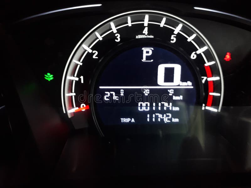 Car speedometer stock image. Image of automotive, tool - 110077797