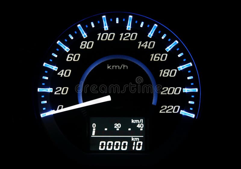 Car speedometer stock image. Image of gasoline, meter - 34895139