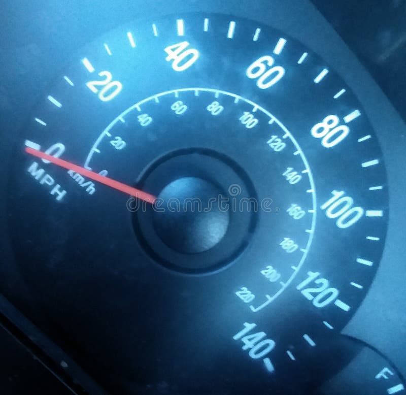 Car Speedometer Cool Looking Keep it at the Speed Limit Stock Photo ...