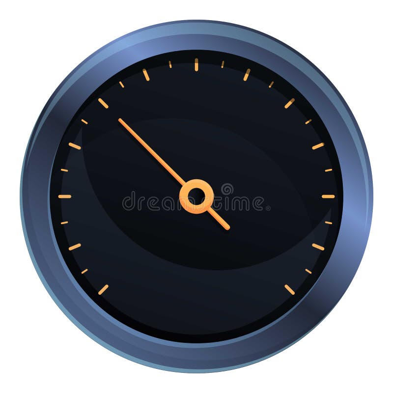 Car Speedometer Icon, Cartoon Style Stock Vector - Illustration of ...