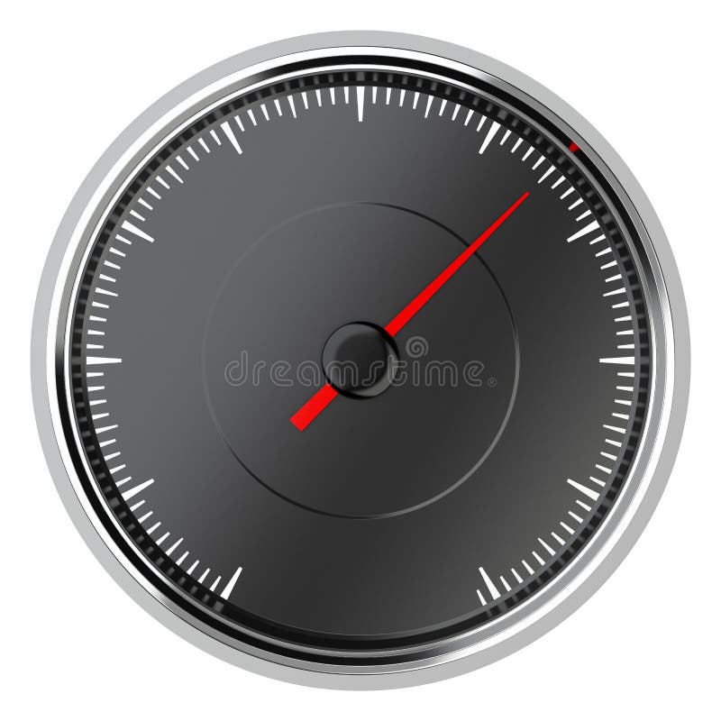 Car speedometer stock illustration. Illustration of measure - 76880514