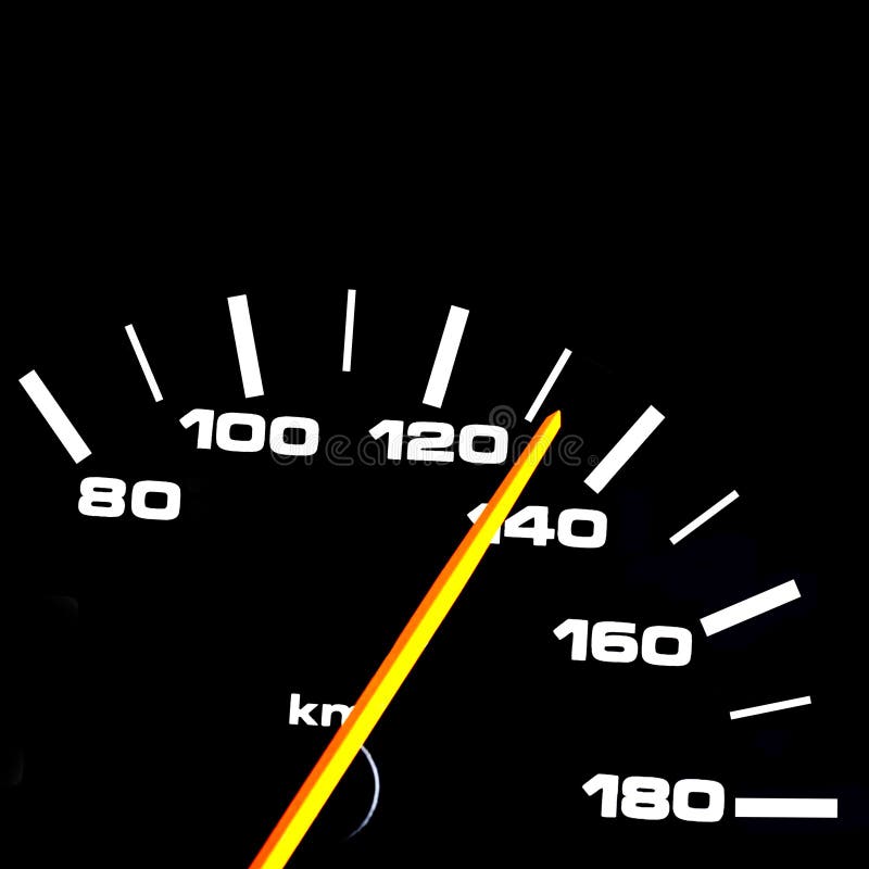 Car speedometer stock photo. Image of sign, equipment - 52330048