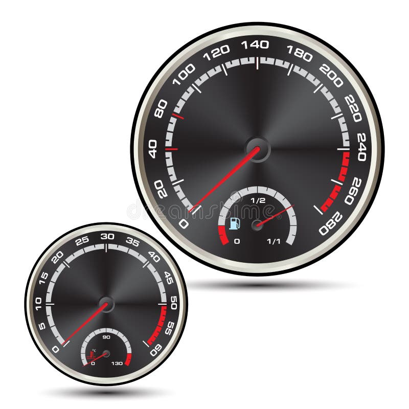 Car speedometer vector stock vector. Illustration of club - 61003088