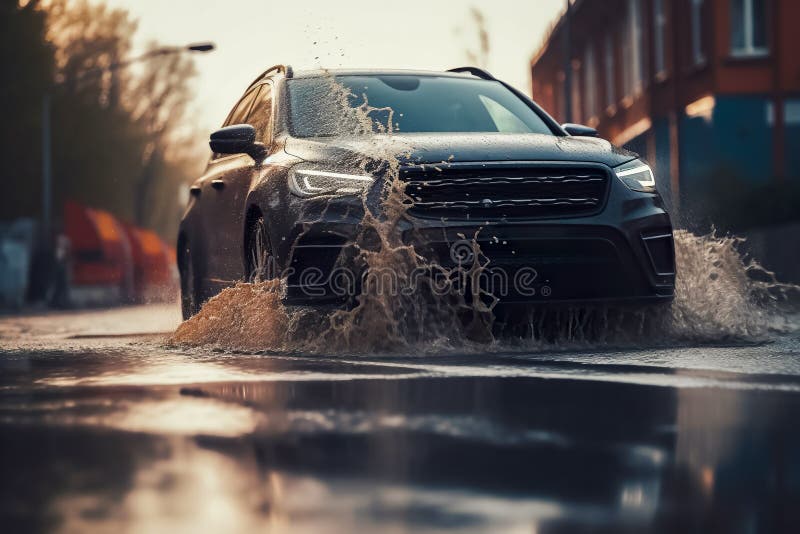 Car Splashing Water Stock Illustrations – 853 Car Splashing Water Stock ...