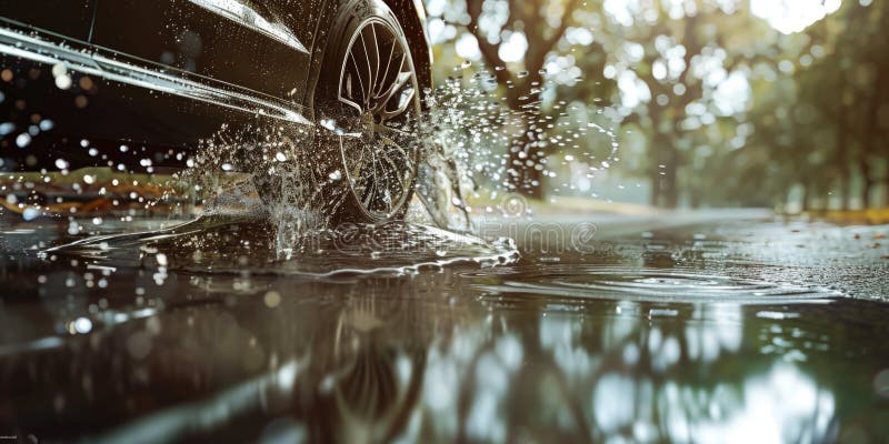 Car Splat Water stock photo. Image of dirt, soil, vehicle - 374843722