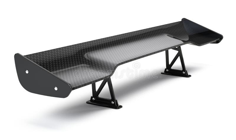 Car s spoiler stock vector. Illustration of speed, spare - 41805099