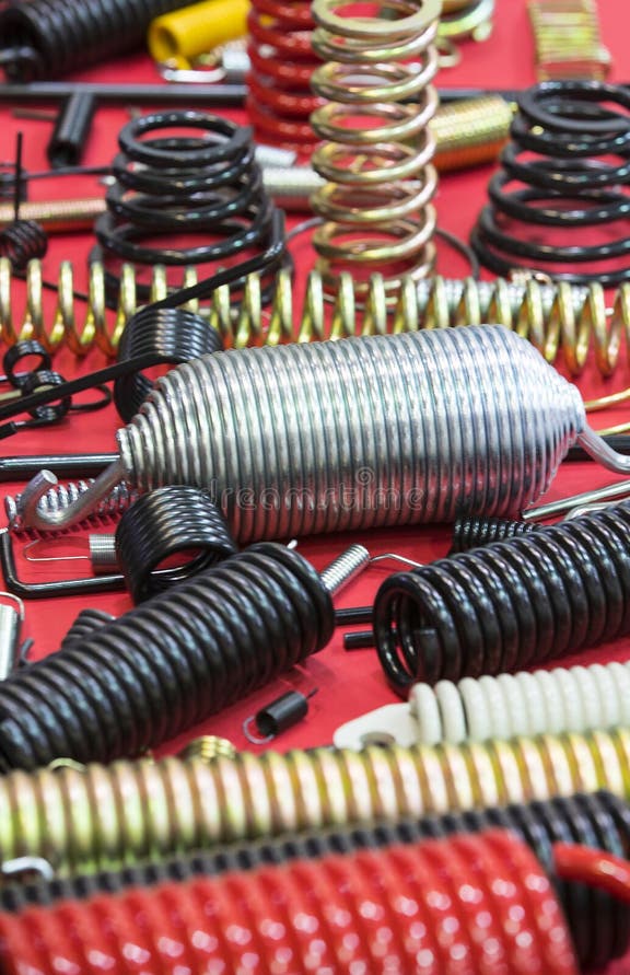 Car springs stock image. Image of engineering, absorber - 91112175