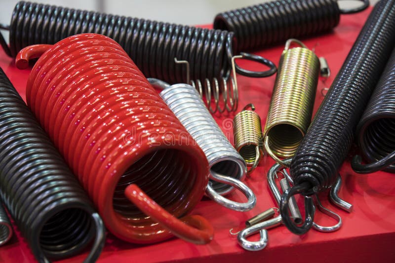 Car springs stock photo. Image of amortize, abstract - 91112256