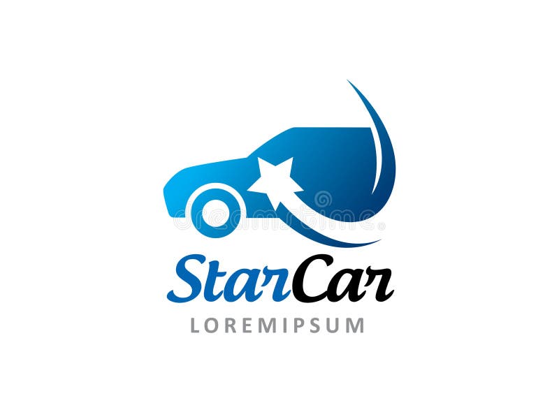 Car and Star Logo Symbol or Icon Template Stock Vector - Illustration ...