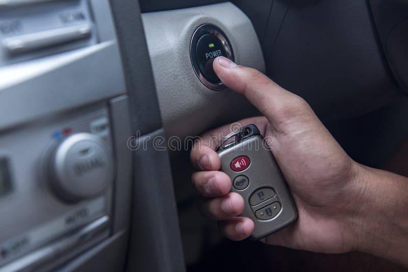 Car start button i stock image. Image of primary, dashboard - 120884307