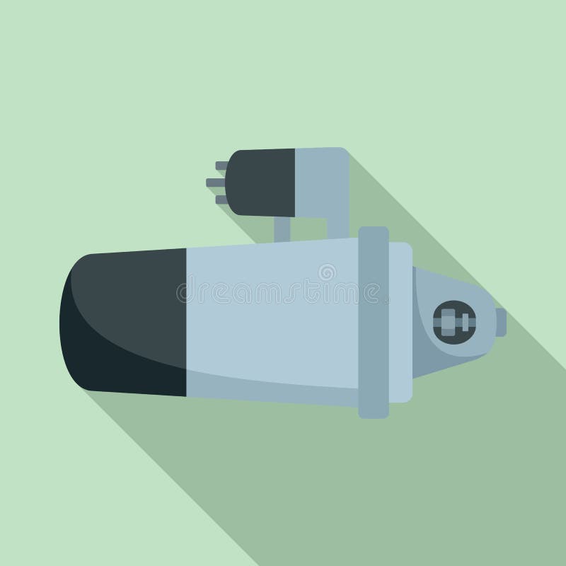 Car Starter Icon, Simple Style Stock Vector - Illustration of energy ...