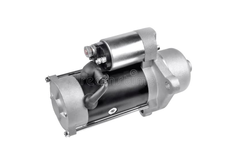 Car Starter, Track Starter, Car Engine Detail, Back View, Selective ...