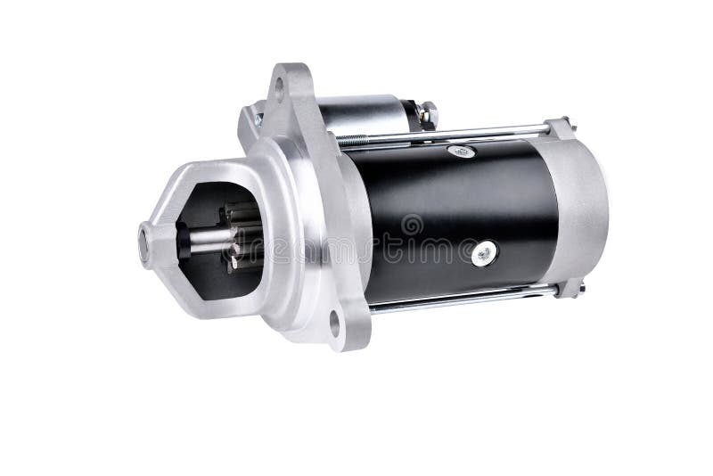 Car Starter, Track Starter, Car Engine Detail, Back View, Selective ...