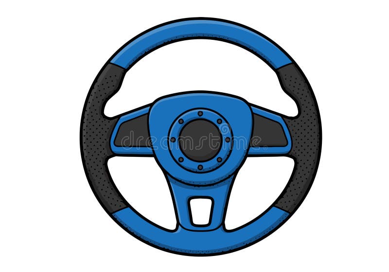 Car Steering Wheel Clipart. Stock Illustration - Illustration of ...