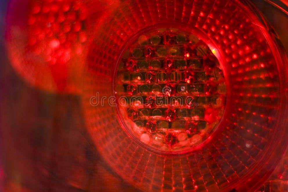 Car stop light stock image. Image of silver, automobile - 5522281