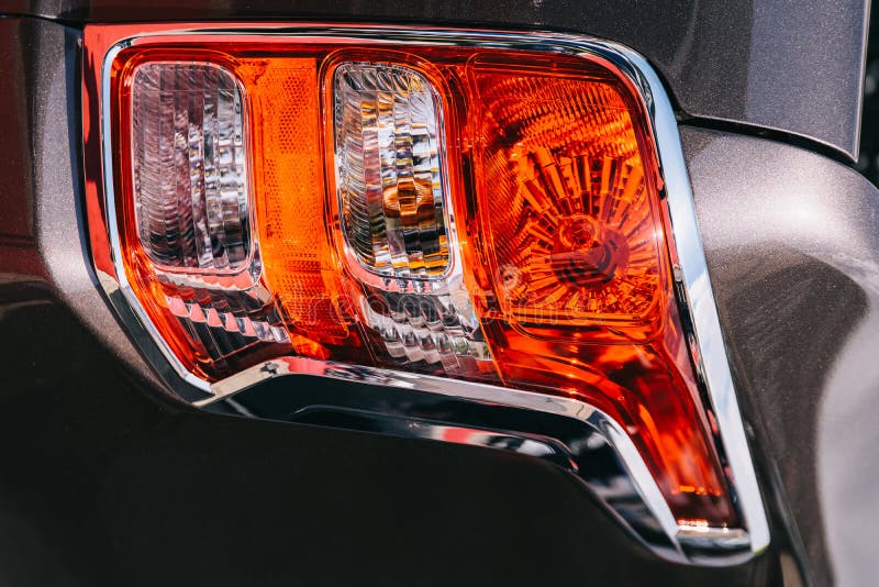 Car Stop Rear Light stock photo. Image of style, automobile - 92168450