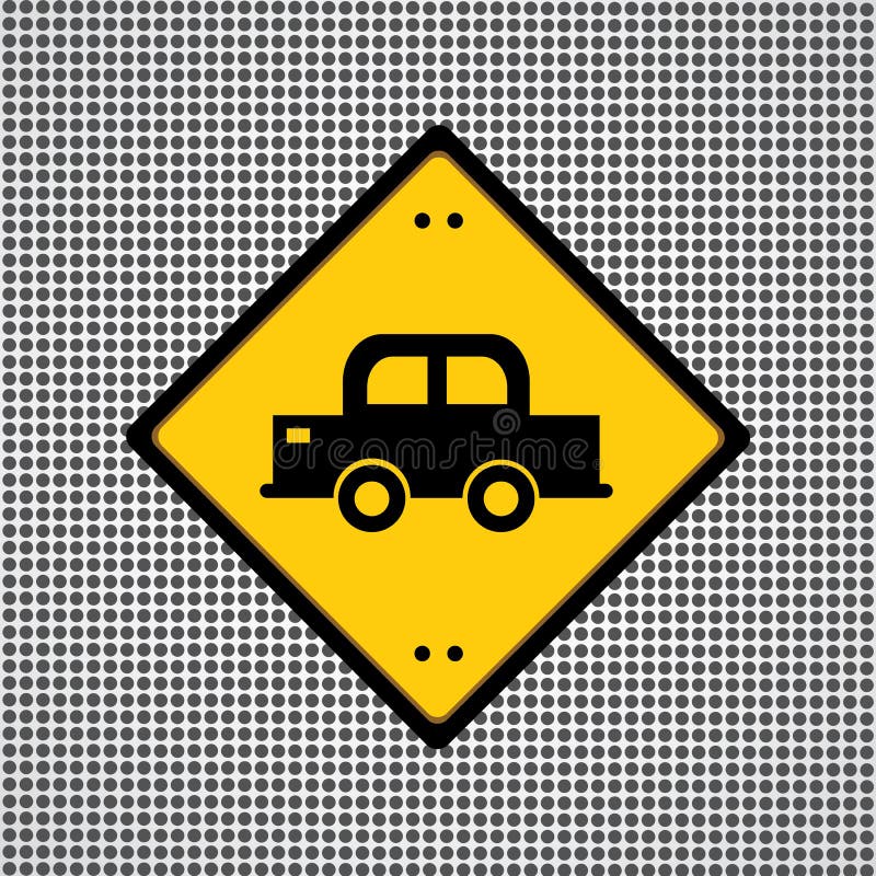 Car symbol stock vector. Illustration of label, passenger - 89766894