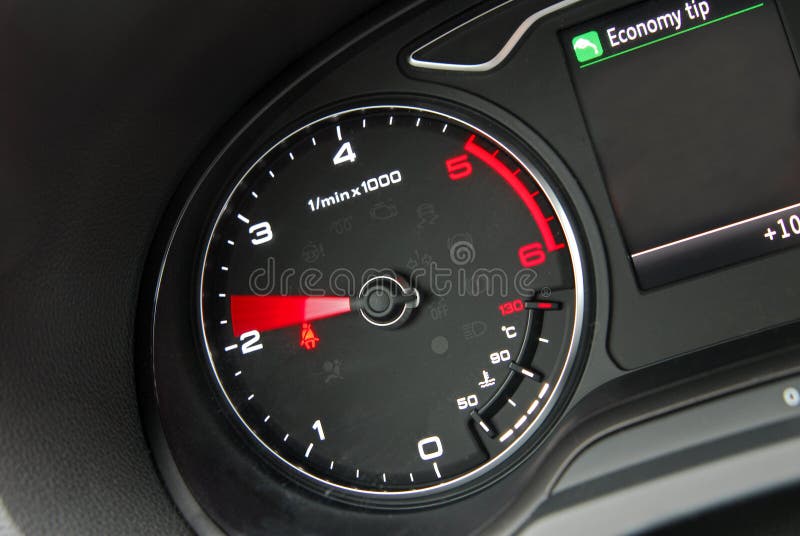 Car Tachometer stock image. Image of automobile, measurement - 53442871