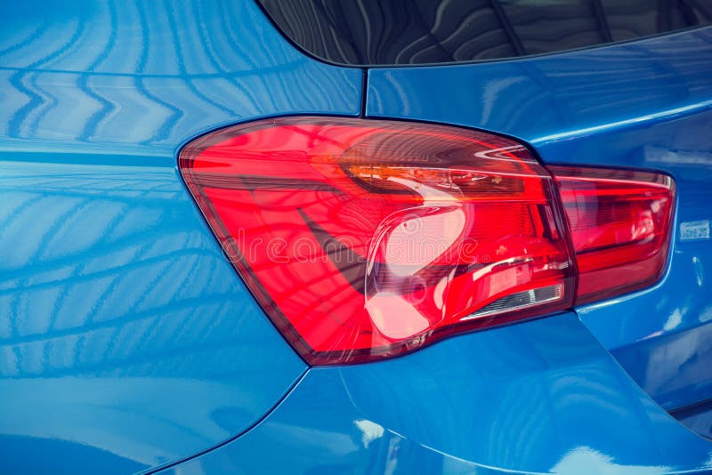Car Tail Light Brake Beutiful New Design Stock Photo - Image of speed ...