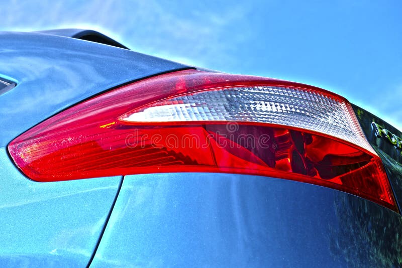 Car tail light stock image. Image of transportation, body - 59740059
