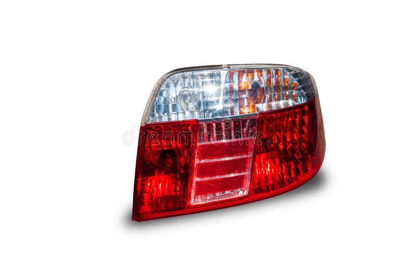 Car Tail Light, Led System Technology Isolated from the Background ...