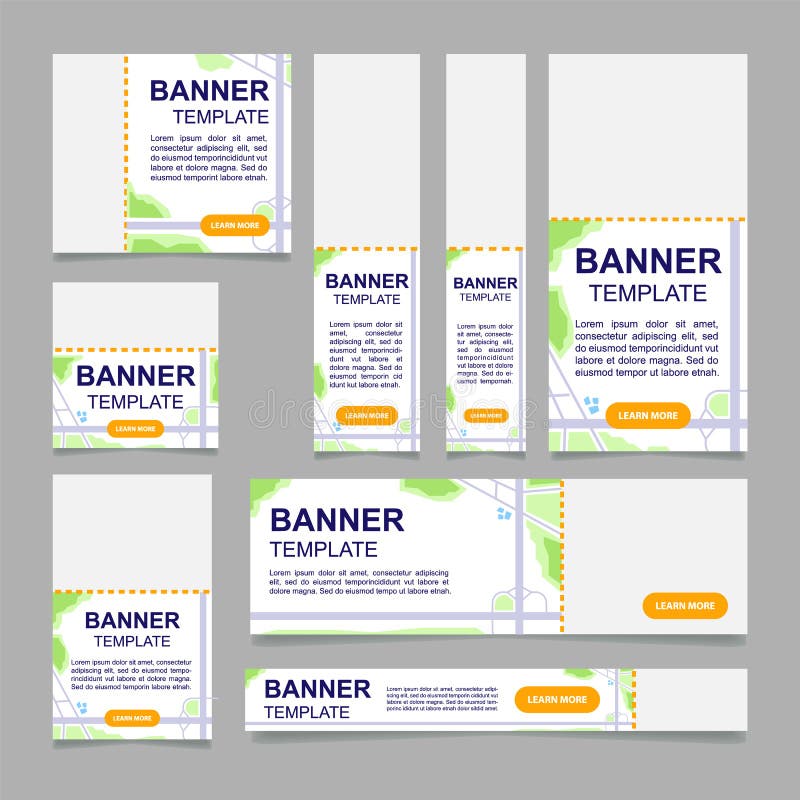 Car Tech Innovations Web Banner Design Template Stock Vector ...