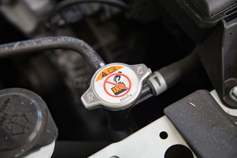 Car Technical Components Under the Hood Stock Photo - Image of closeup ...