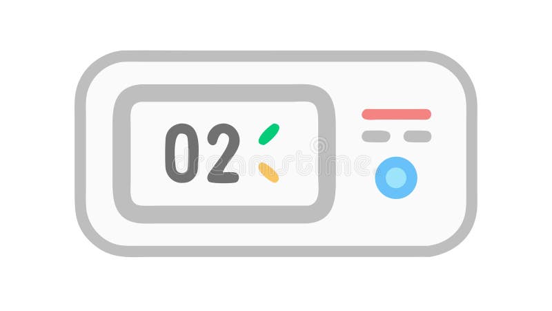 Car Temperature Gauge, Engine Health Indicator, Vector Design ...