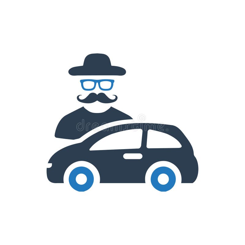 Car Theft Icon stock vector. Illustration of sign, auto - 120492737