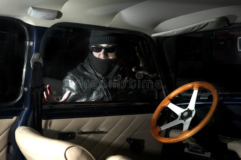 Hacking Car System stock image. Image of felony, auto - 57777929