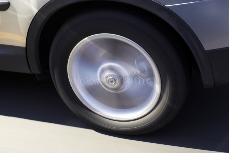 Speeding Car with Ligh Trails Stock Image - Image of travel, touring ...