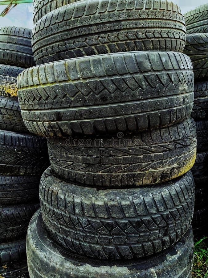 Car tires stock image. Image of nature, pollution, tires - 170637449