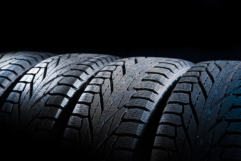 Car tires close-up stock image. Image of alufelge, cold - 70302295