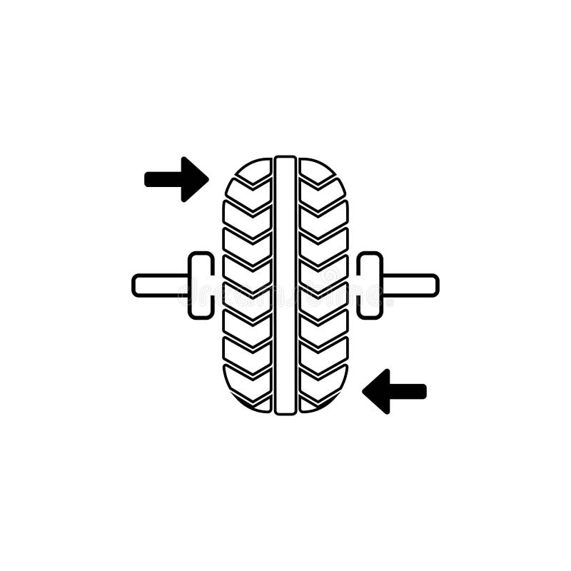 Car Tires Icon Logo Vector Design Stock Vector - Illustration of vector ...